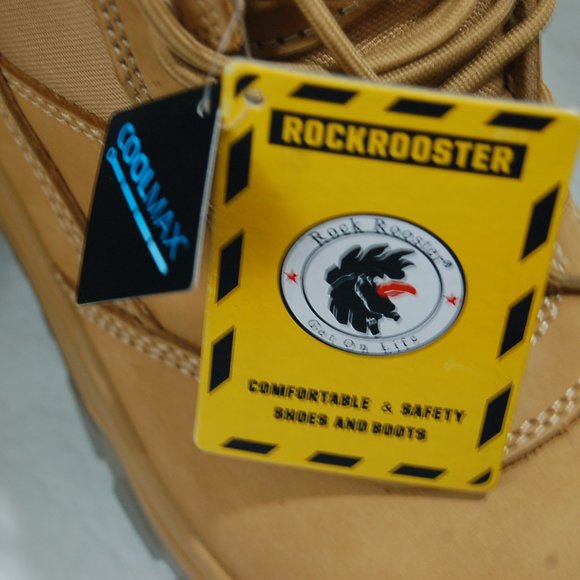 Rock Rooster | Shoes | Nwt Rock Rooster Suede Work Boots Mens Size 2 ...